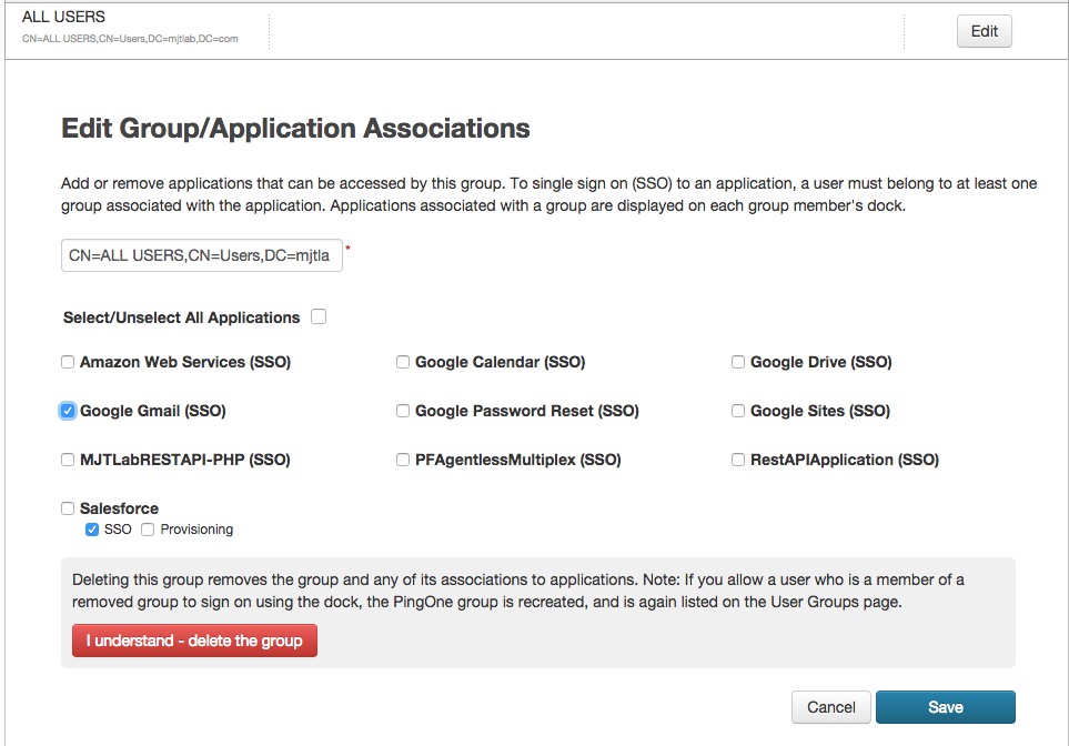 How to add an icon to the PingOne dock for all PingFederate users