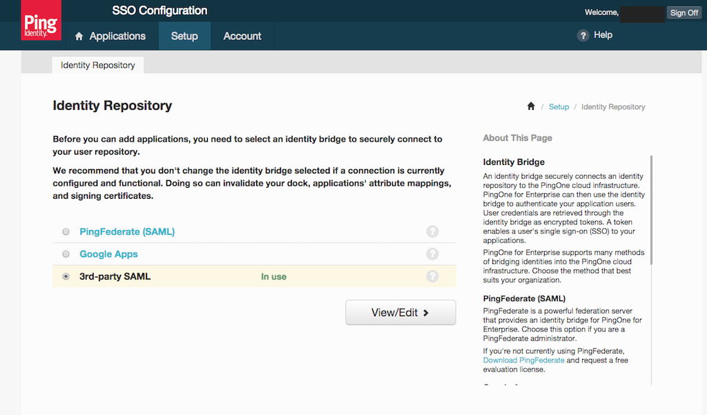 PingOne SSO for SaaS Apps - What Identity Bridges are supported in ...